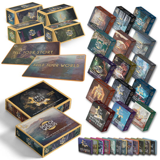 The Story Engine: Decks of Prompting Story Cards