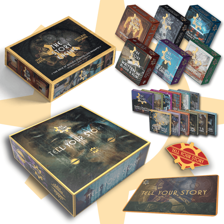 The Story Engine: Decks of Prompting Story Cards