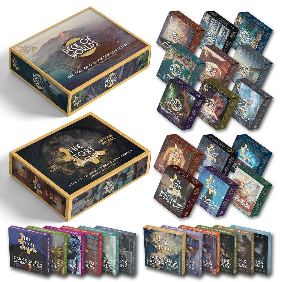 Prompt Decks for Writers – The Story Engine Deck
