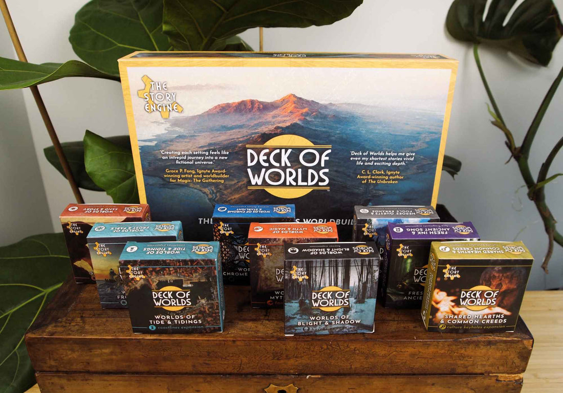 The Story Engine: Decks of Prompting Story Cards