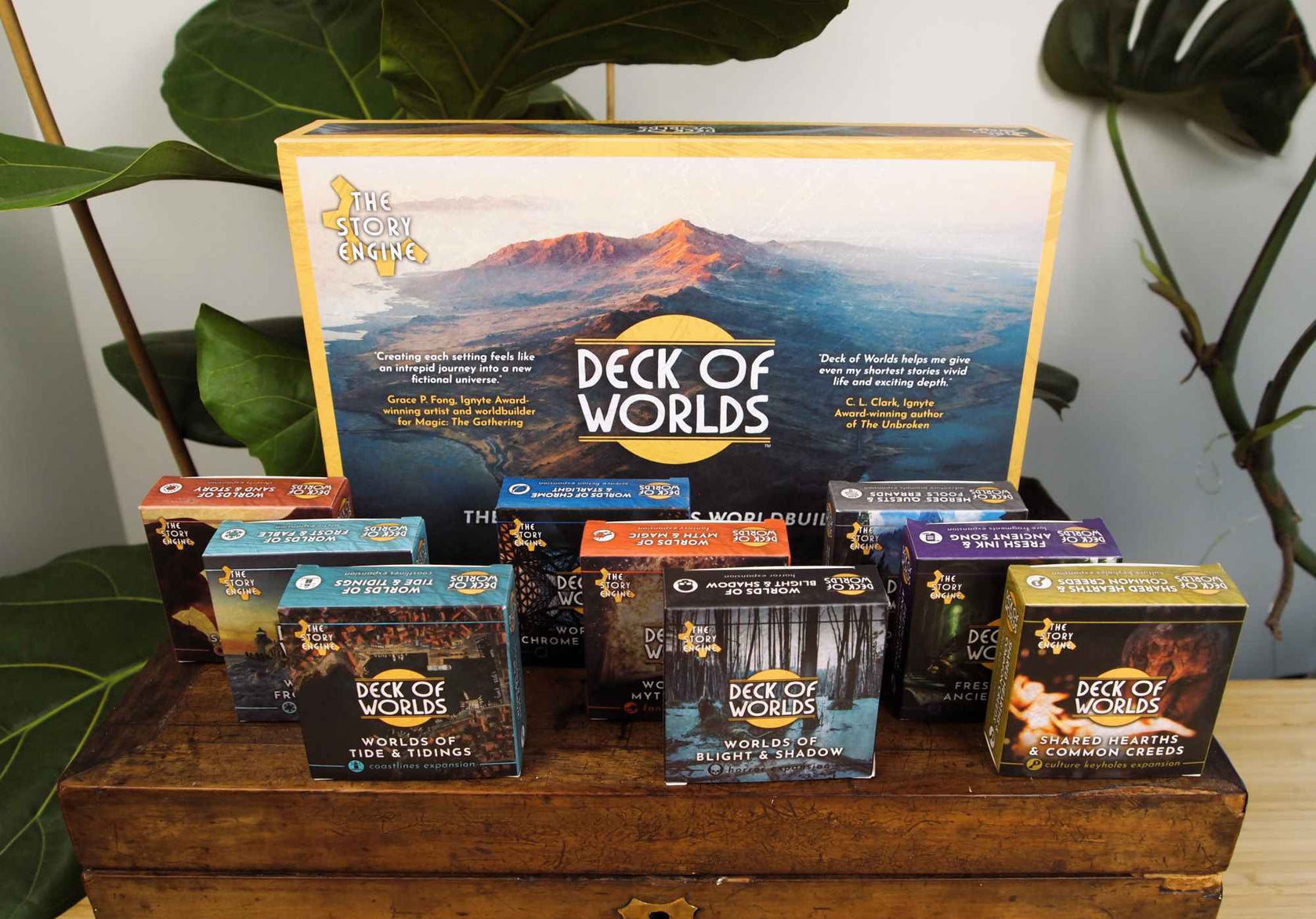 The Story Engine: Decks of Prompting Story Cards