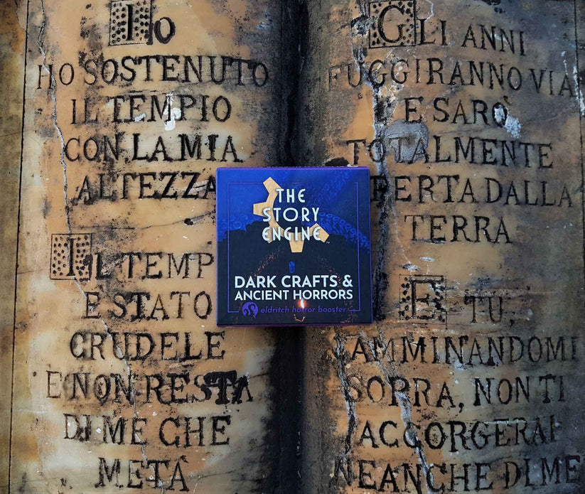 Eldritch Horror Story Prompts Booster – The Story Engine Deck