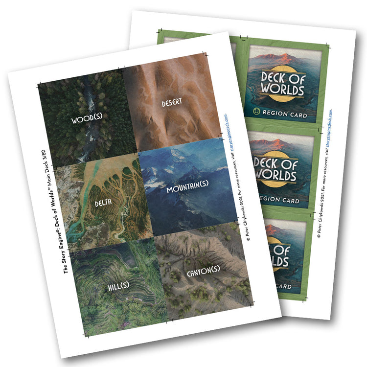 PDF Story Prompts Deck – The Story Engine Deck