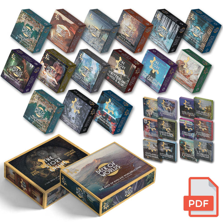 The Story Engine: Decks of Story Prompts for Dungeon Masters & Writers ...